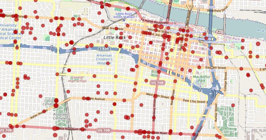Little Rock’s Rocky Roads: The Worst Roads and Intersections